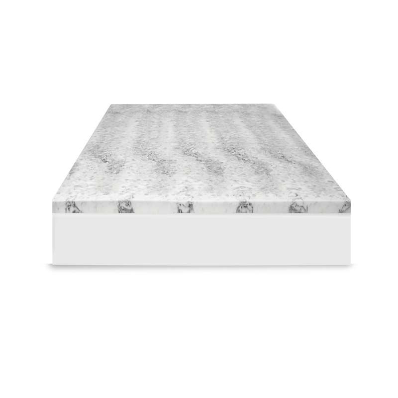 Sensorpedic 4 Bamboo Charcoal Infused Memory Foam Mattress Topper Twin
